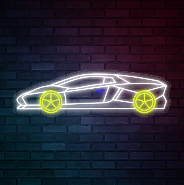 Car Neon Light Signs For Garage Home Decor Personalized Gifts, Best ...