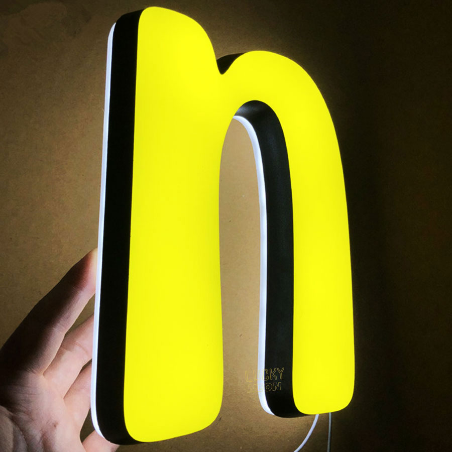 3D Acrylic Backlit & Frontlit Sign - Custom Logo Channel Letters for R ...