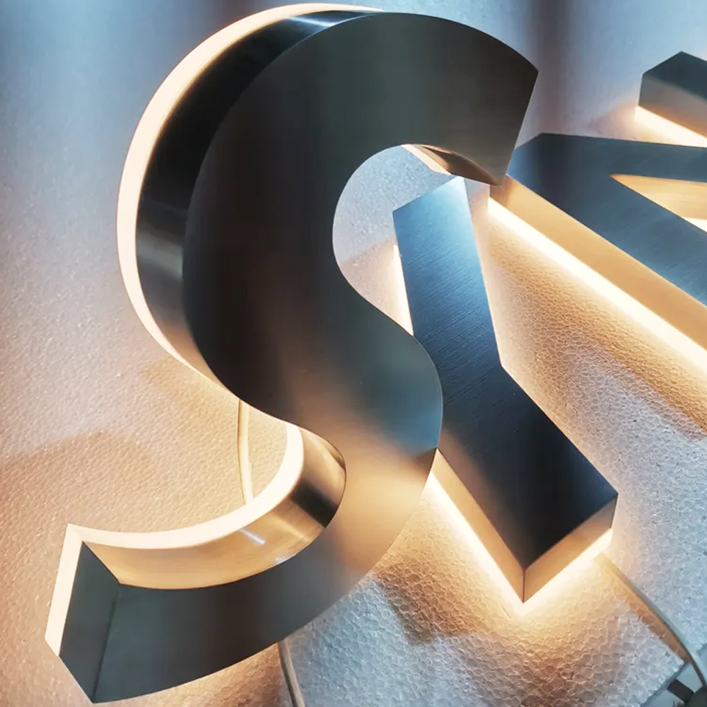 Stainless Steel Company Logo Stainless Steel Letters & Signs