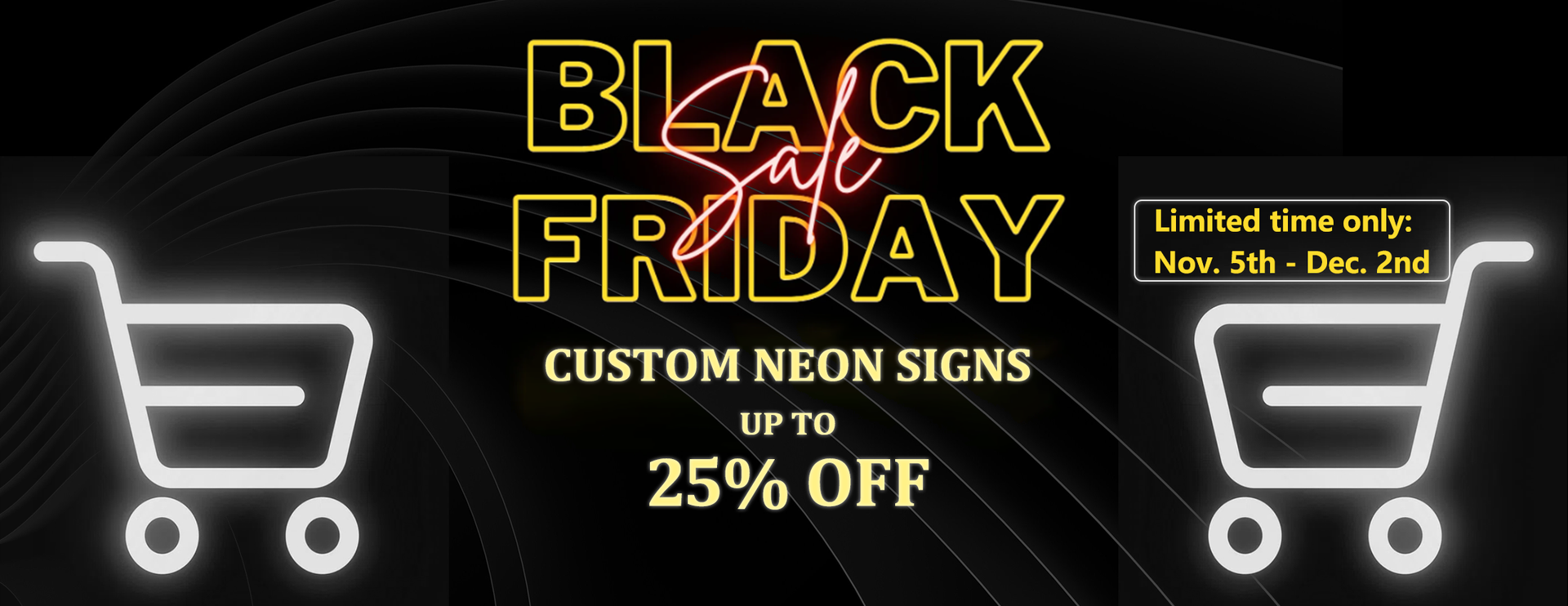 Custom Neon Signs Low Price, Custom LED Neon Light Signs in USA – LUCKYNEON