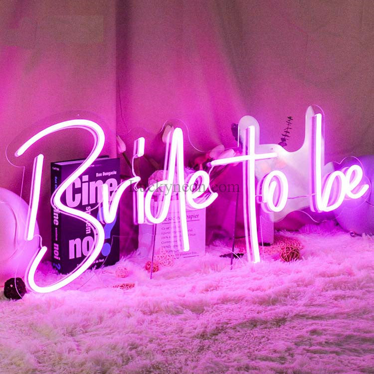 Bride To Be- LED Neon Sign | Wedding Neon Signs – LUCKYNEON