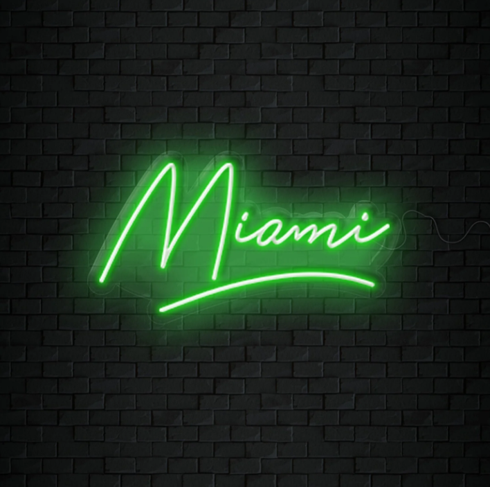 Miami USA City- LED Neon Signs – LUCKYNEON