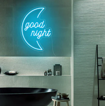 good night moon- LED Neon Signs – LUCKYNEON